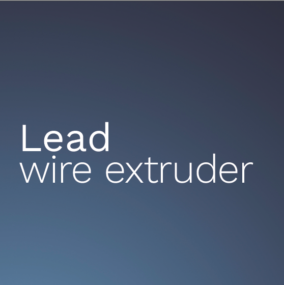 Lead Wire Extruder - Ramba - High Tech Engineering